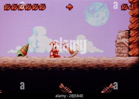 Puggsy - Sega Genesis Mega Drive - Editorial use only Stock Photo - Alamy