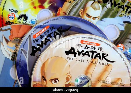 DVDs of Nickelodeon's "Avatar - The Last Airbender: The Complete Series ...