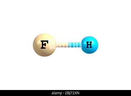 Hydrogen fluoride is a chemical compound with the formula HF. This ...