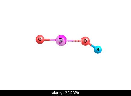 Metaboric acid is the name for a family of inorganic compounds formed ...