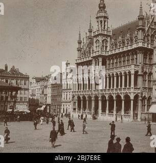 Vintage photograph of Hotel De Ville, Paris 19th Century Stock Photo ...