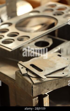 Different kinds of stock material, closeup Stock Photo - Alamy