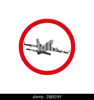 Plane, flight, airplane symbol, flat design vector blue icon with long ...