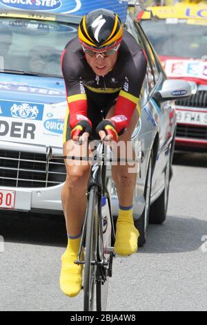 Stijn Devolder of Quick Step during the Tirreno - Adriatico 2010,Stage ...