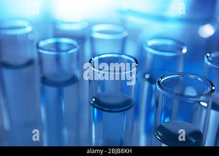 Tubes with water, closeup. Saving water concept Stock Photo - Alamy