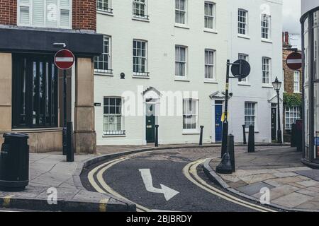 Back Lane, Hampstead, London Borough of Camden, Greater London, England ...