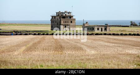 Old RAF Airfield, Crail, Fife, Scotland Stock Photo - Alamy