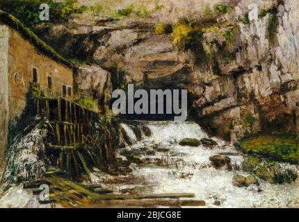 Gustave Courbet - The Source of the Loue Stock Photo - Alamy