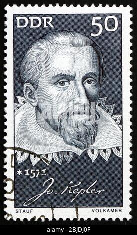 GERMANY - CIRCA 1971: A stamp printed in Germany (GDR), shows the Stock ...