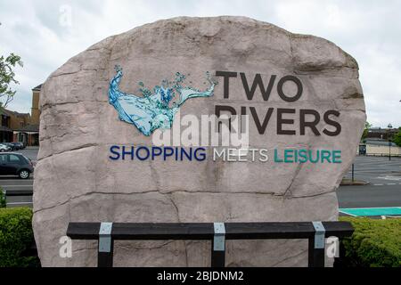 Two Rivers Shopping Centre, Staines-upon-Thames, Surrey, England ...