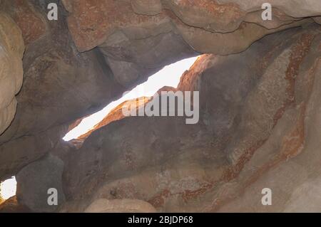 Natural formation of rocks and caves at Al Hasa eastern region of Saudi ...