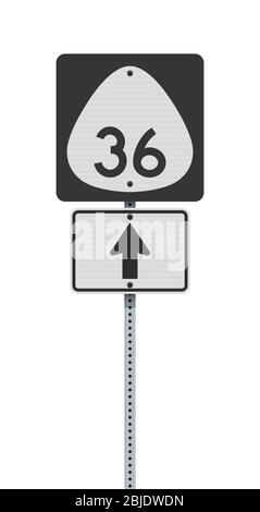 Signal ahead sign isolated on transparent background illustration Stock ...