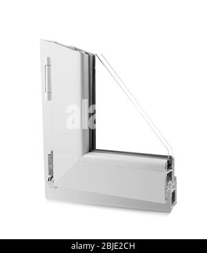 Window and sample of profile on white background Stock Photo - Alamy
