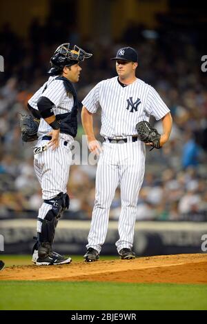 New York Yankees' Will Warren pitches during the first inning of a ...