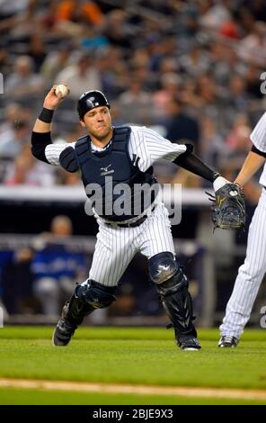 New York Yankees catcher Austin Wells (88) makes his first Major League ...