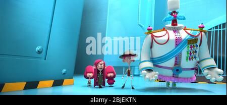 THE WILLOUGHBYS, from left: The Barnaby Twins (voice: Sean Cullen ...