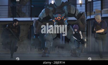 GHOST IN THE SHELL SAC 2045, Major Motoko Kusanagi, (Season 1, ep. 108 ...