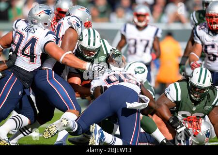 New England Patriots defensive tackle Khyiris Tonga (95) during an NFL ...