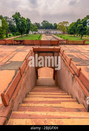 Old Stairs in Tomb of Mughal king in India Stock Photo - Alamy
