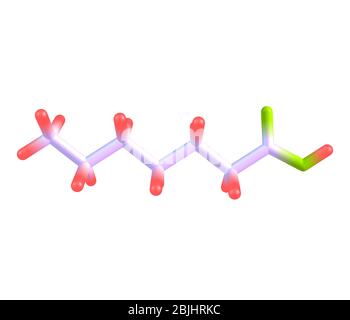 Heptanoic (enanthic) acid is an organic compound composed of a seven ...