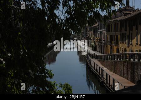 A general view of Piazza San Babila covered with snow during a big ...