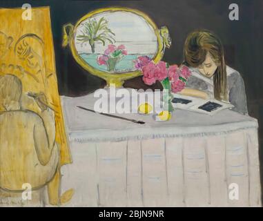 The Painting Session, La Seance de Peinture, Henri Matisse, 1919 Stock ...