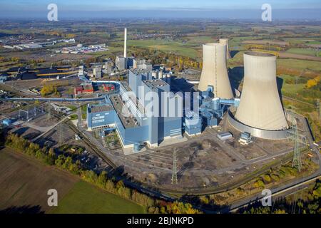 , power station in the district Hamm-Schmehausen with the former ...