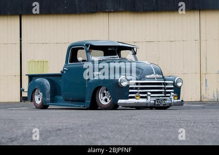 1949 Chevy pick up based hot rod Stock Photo - Alamy
