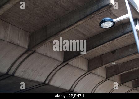 Reinforced Concrete Elevated Highway A4 Hammersmith Flyover, London W6 ...
