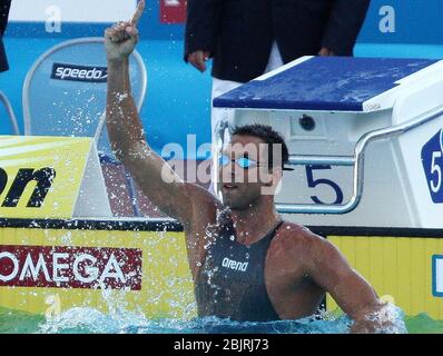 Milorad Cavic of Serbia During in 50 M Butterfly Men World Championship ...