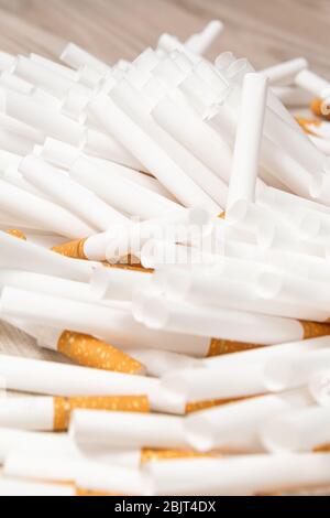pile of cigarette shells Stock Photo - Alamy