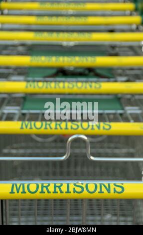 Morrisons logo on shop Stock Photo - Alamy
