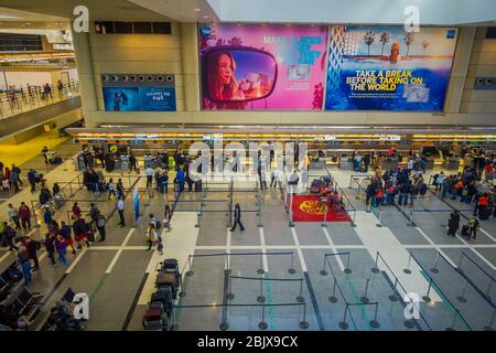 LOS ANGELES, EEUU, JANUARY, 29, 2018: Close up of a store inside of the ...