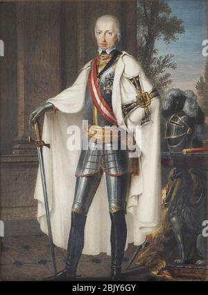 Carl Ludwig Hummel de Bourdon - Portret młodego Leona Sapiehy Stock ...