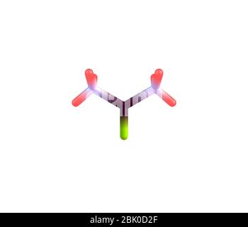 Dimethyl sulfoxide (DMSO solvent molecule). Skeletal formula Stock ...