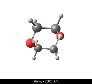1,4-Dioxane (dioxane) is a heterocyclic organic compound. It is a ...