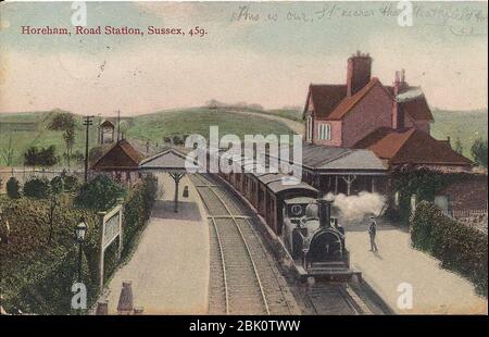 Horam railway station Stock Photo - Alamy