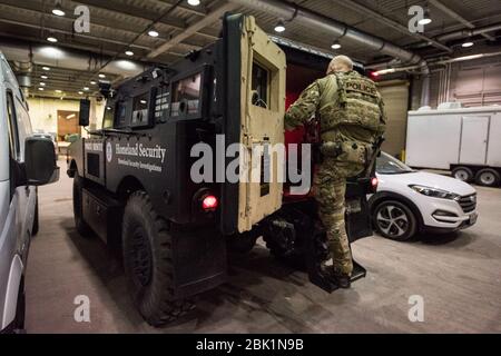 HSI SRT help provide security in Minneapolis, MN for Super Bowl LII ...