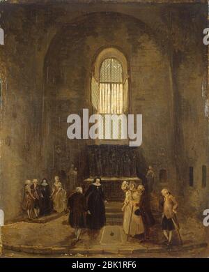 Hubert Robert Examining an Old Church Stock Photo - Alamy
