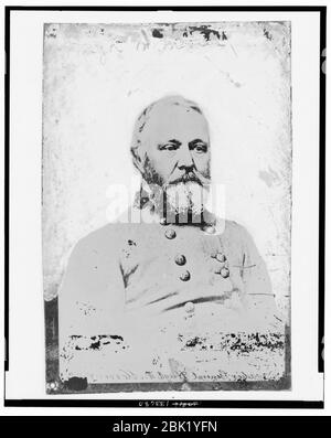 Hugh W. Mercer, of Georgia, Brigadier General, C.S.A., half-length ...