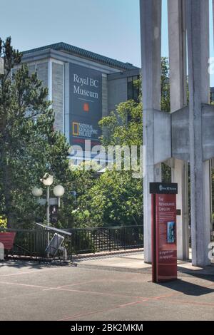The Royal BC Museum and the entrance to the National Geographic Imax ...