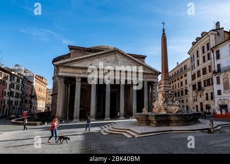 A general view of the Pantheon monument during an induction ceremony ...