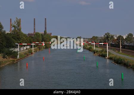 Mittellandkanal (canal) is a man made waterway in Northern Germany. It ...