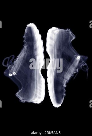 Shoe sole, X-ray Stock Photo - Alamy