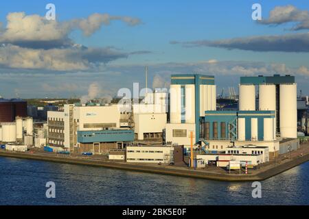Shin Etsu PVC Factory, Port of Rotterdam, South Holland, Netherlands ...