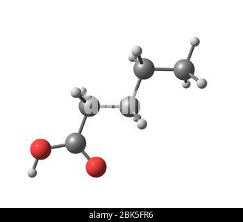 Valeric acid is a straight-chain alkyl carboxylic acid. It has a very ...