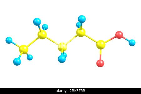 Valeric acid is a straight-chain alkyl carboxylic acid. It has a very ...