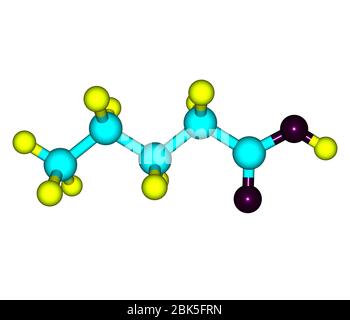 Valeric acid is a straight-chain alkyl carboxylic acid. It has a very ...