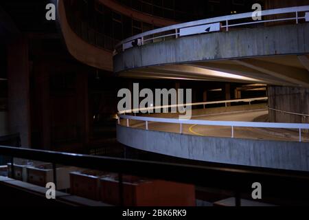 circular ramp to car park Stock Photo - Alamy