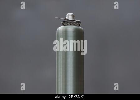 Monument devoted to fallen soldiers of the Russian Liberation Army (ROA ...